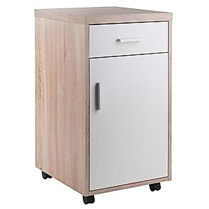 Winsome Wood Kenner Home Office, Reclaimed Wood,White, Large