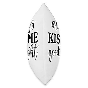 Wedding Anniversaries Gifts and Accessories Always Kiss Me Goodnight, Cute Valentines Day Gift Throw Pillow, 18x18, Multicolor