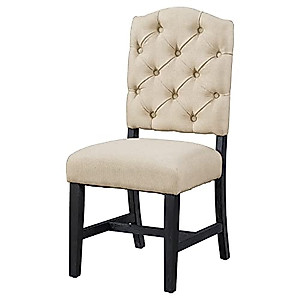 WOZNLA 5-Piece Retro Style Extendable Round Dining Table Set - Includes 4 Upholstered Chairs for Stylish and Practical Dining