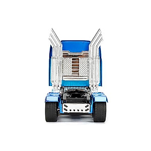 Jada Toys Metals Transformers Optimus Prime 1:24 Diecast Vehicle Blue and Red