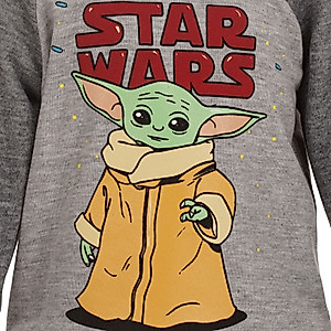 STAR WARS The Mandalorian Baby Yoda Big Boys Fleece Hoodie & Pants Gray 10-12