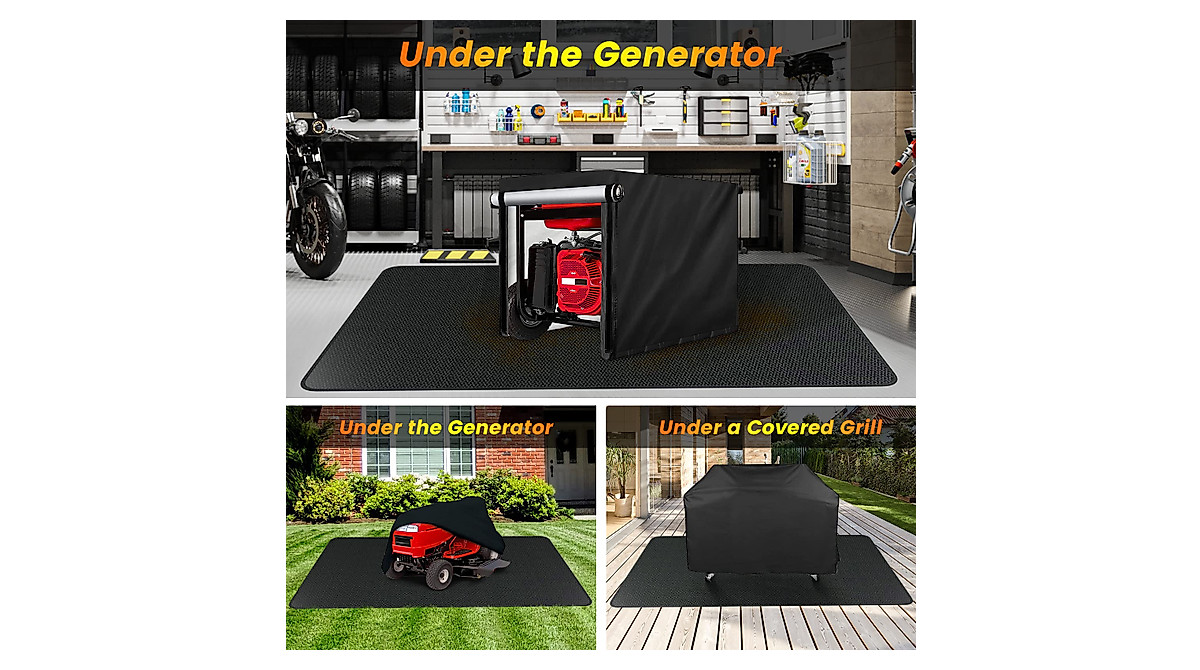Extra Large Grill Mat 80x48 Inch Waterproof for Outdoor & Indoor Use