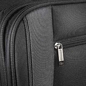 Solo New York Bryant Rolling Laptop Bag, Black/Grey, 14" x 16.8" x 5" (PT136)