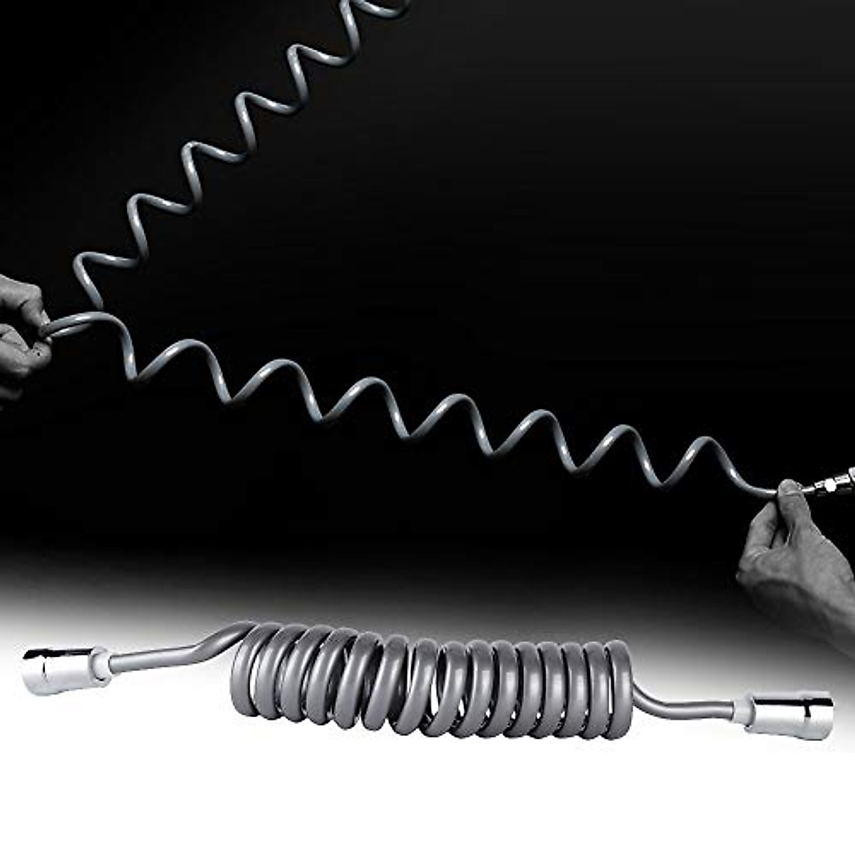 Handheld Bidet Sprayer Toilet Kit, Stainless Steel Shower Hose G1/2 Flexible Telescopic Shower Hose