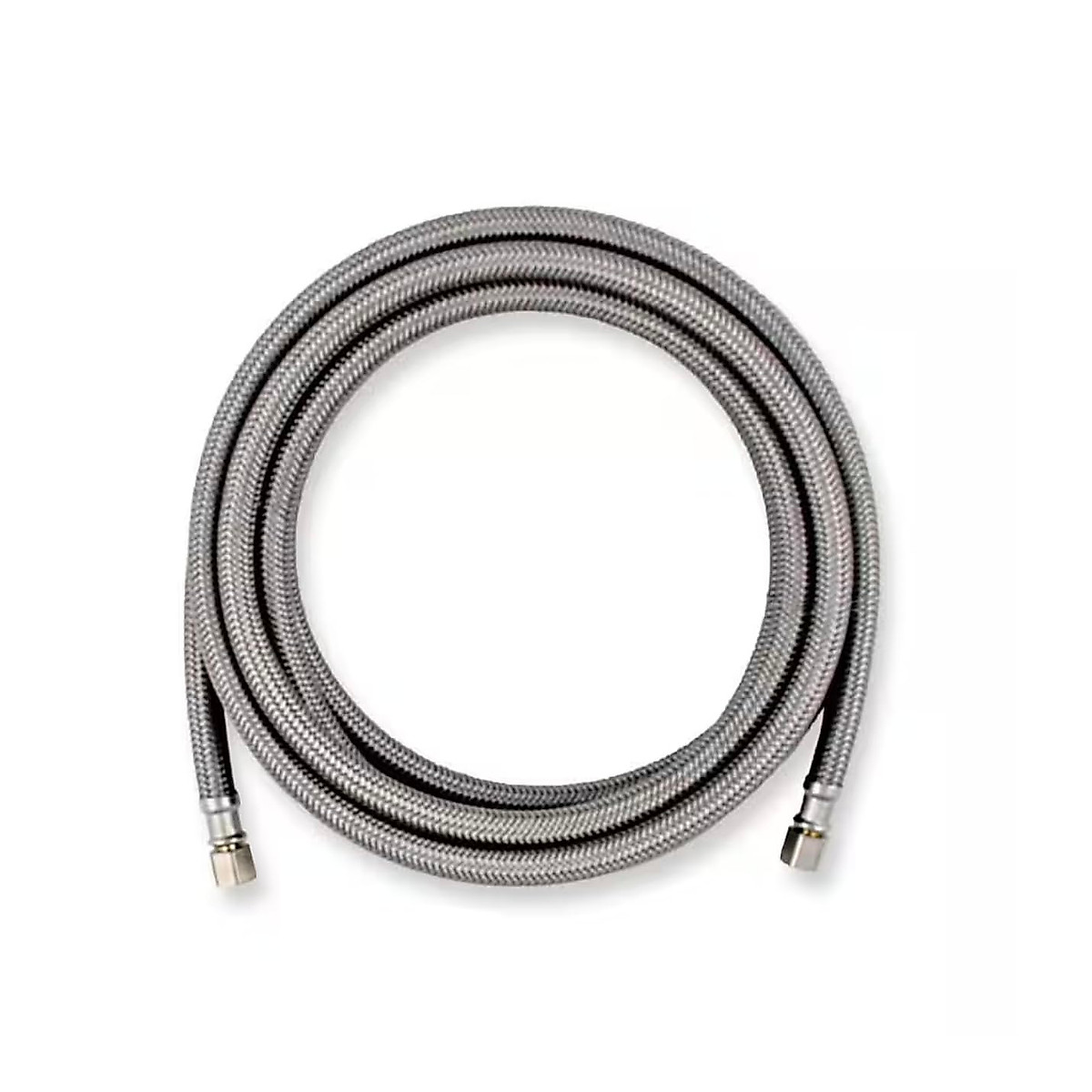 (Everbilt)12ft Universal Polymer Braided Icemaker Water Connector