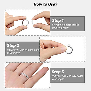 Ring Size Adjuster for Loose Rings for Any Rings Ring Size Reducer Spacer Ring Guard