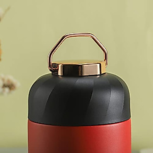 YUBUTUP Thermos Vacuum Insulated Cold Hot Food Soup Lunch Jar Container with Spoon for Kids Adults, 21 Ounce