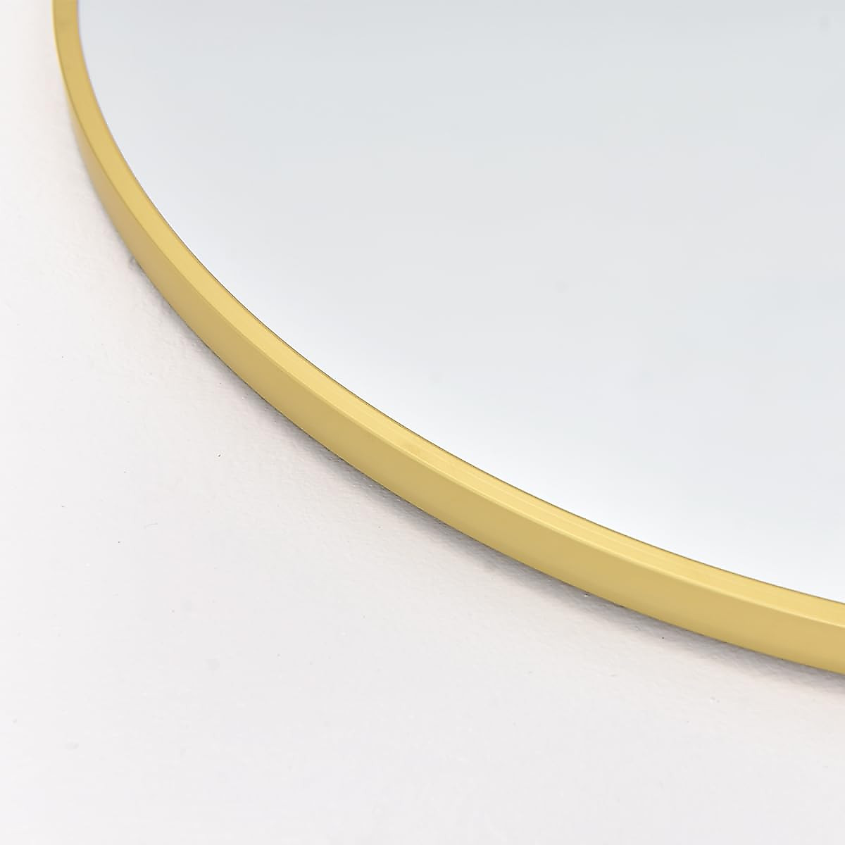 BEVERDY Arched Full Length Mirror - 18"58" Floor & Wall Mounted Mirror for Bedroom & Living Room, Gold