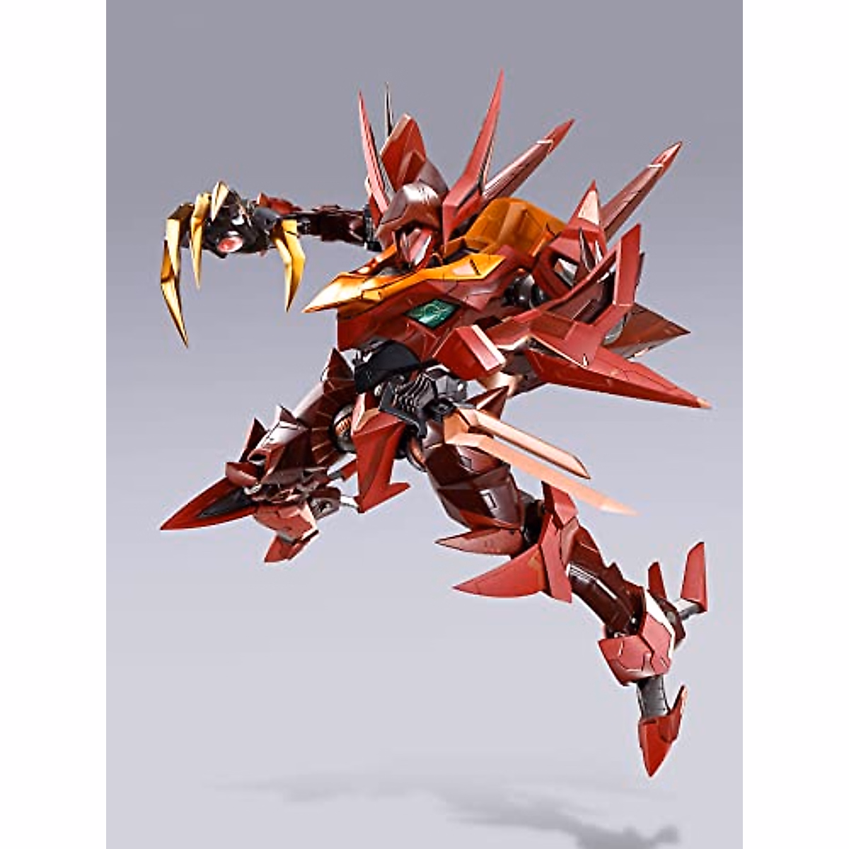 TAMASHII NATIONS - Code Geass: Lelouch of The Rebellion - R2 Seiten - Guren Type-08 Elements, Bandai Spirits Metal Build Dragon Scale Collectible
