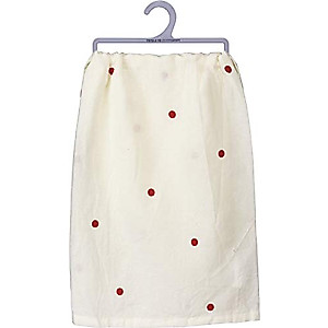 Primitives by Kathy Decorative Kitchen Towel - Christmas Wishes Mistletoe Kisses