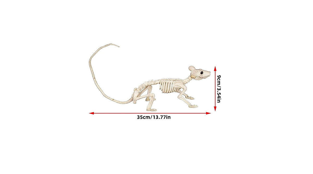Medou Halloween Rat Skeletons - Weather-Resistant Yard Decor