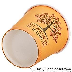 AVLA 800 Pack Bathroom Cups, 2 OZ Disposable Paper Mouthwash Cups, Small Hot Cold Beverage Drinking Cup, Mini Colorful Espresso Cups for Parties, Picnic, Barbecue, Travel and Events, Tree Pattern