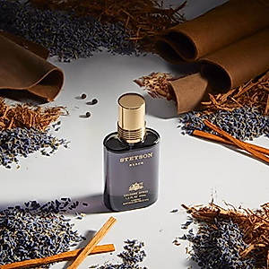 Stetson Black by Scent Beauty - Cologne for Men - Woody, Dark and Spicy Scent with Fragrance Notes of Sandalwood, Spices, and Suede - 1.5 Fl Oz