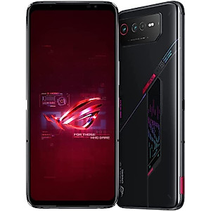 ASUS ROG Phone 6 AI2201 5G 256GB 12GB RAM Factory Unlocked (GSM Only | No CDMA - not Compatible with Verizon/Sprint) - Black