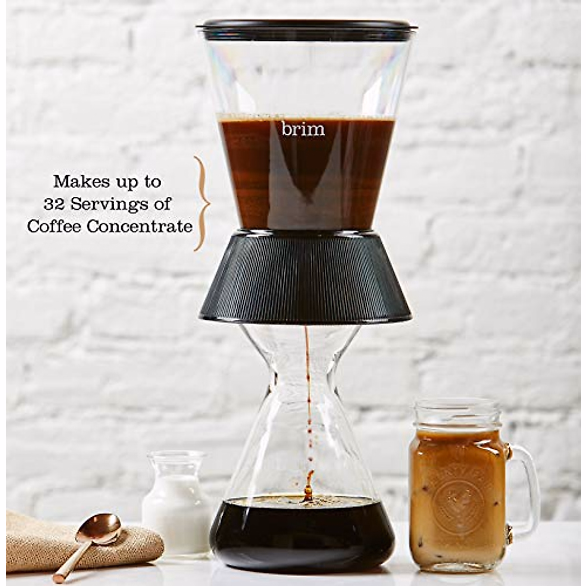 Brim Smart Valve Cold Brew Coffee Maker