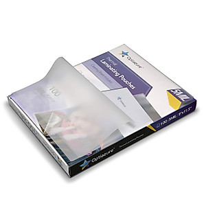 Optiazure Thermal Laminating Pouches 9"x11.5" Inches, 5mil 100Pack, Clear, Letter Size