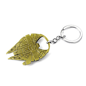 REINDEAR Star Wars Legendary Starship Millennium Falcon Metal Bottle Opener Keychain