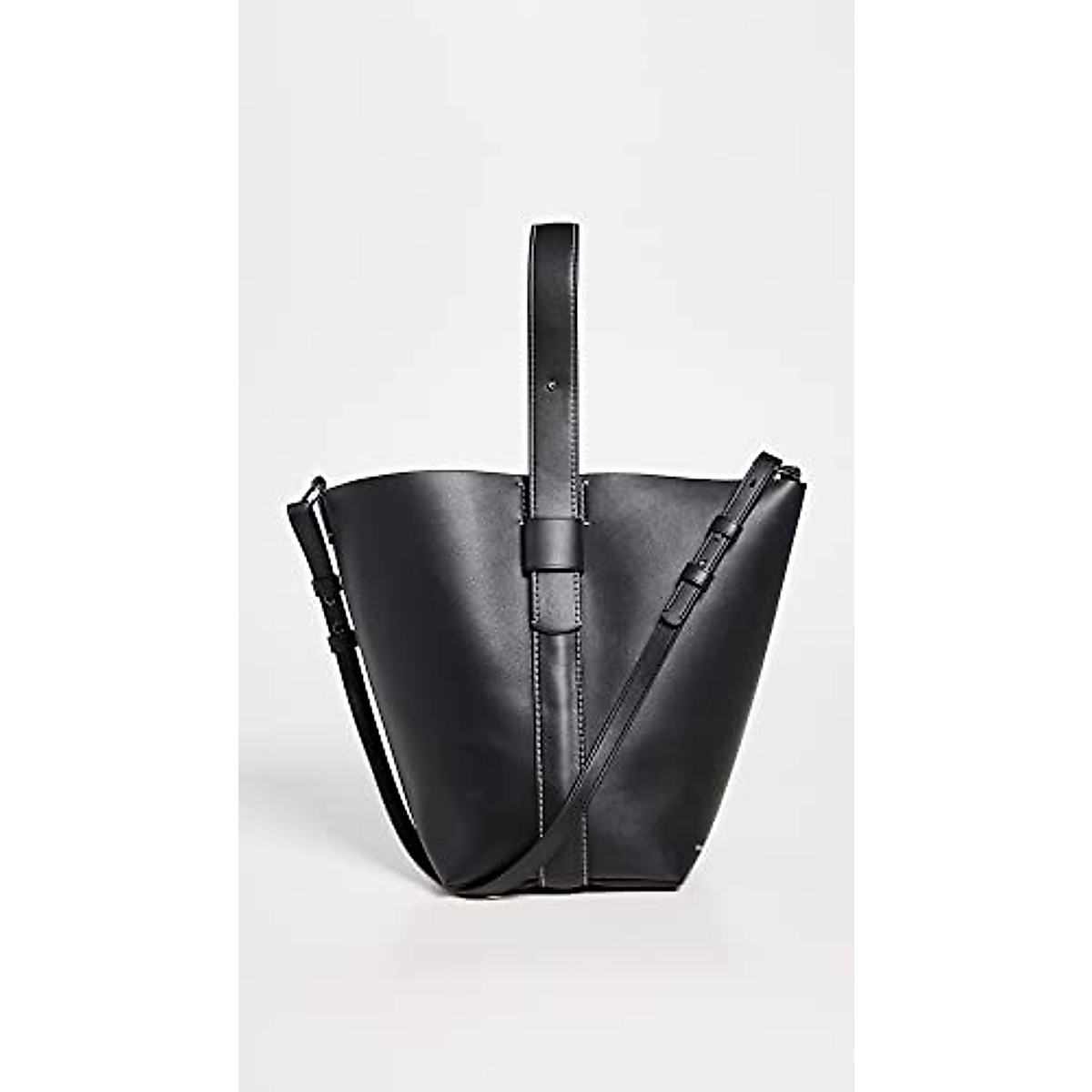 Proenza Schouler White Label Women's Sullivan Leather Bag, Black, One Size