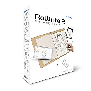 Royole RoWrite 2 Smart Writing Notebook With Real Paper Pen Writing Without LCD Screen For Office, Art, Business Digitally Capture Handwritten and Convert To Digital
