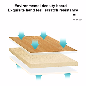 HEVIRGO Solid Wood Computer Desk Small Home Office Desk Study Table Student Writing Desks 28 Inch Rustic Style for Small Spaces, Bedroom, Offices, Dormitories Wooden Color