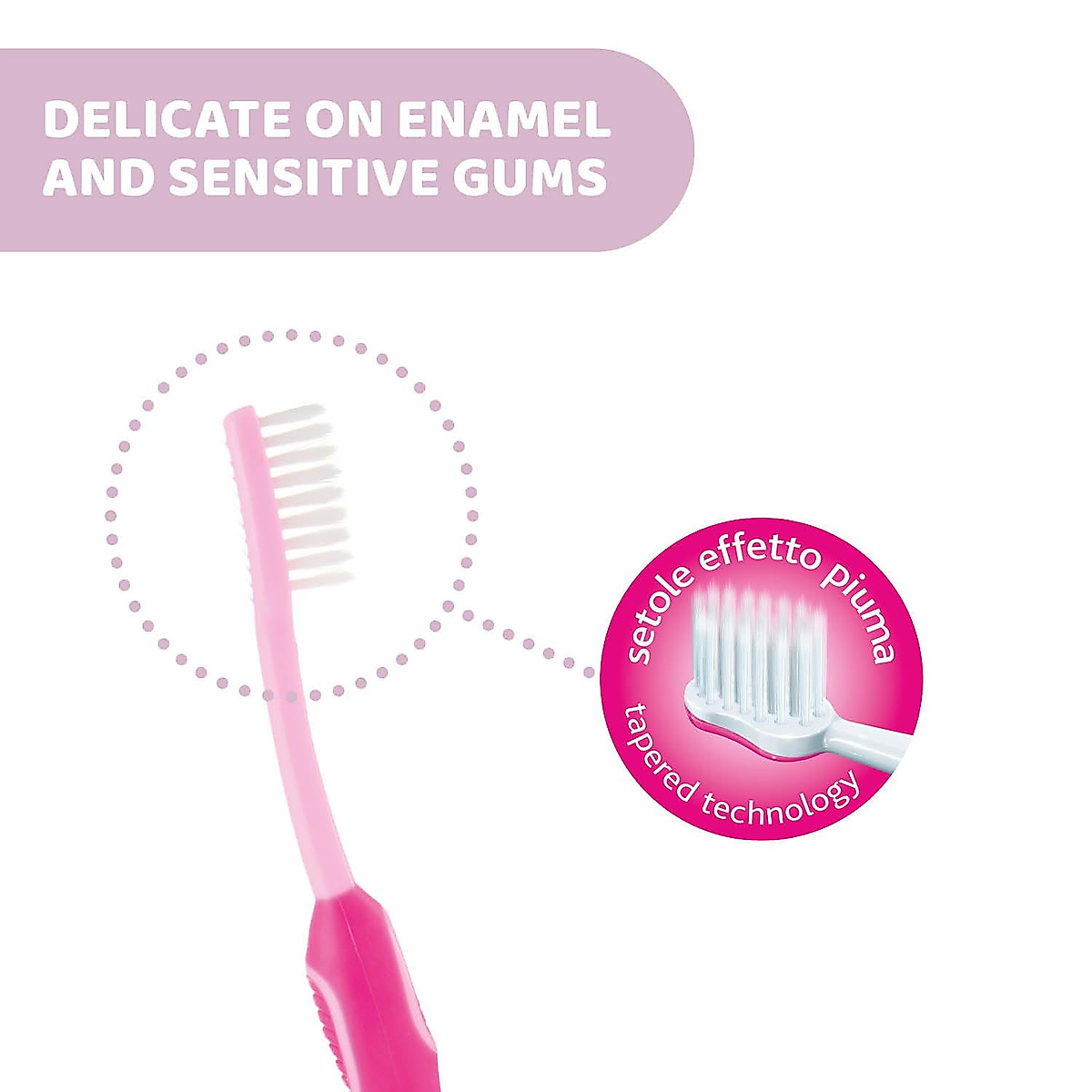 Chicco Toothbrush 3-6 Years, Pink