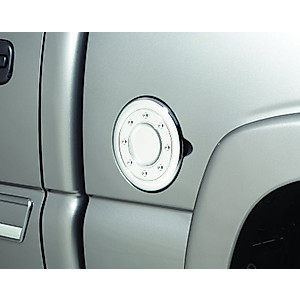 Auto Ventshade [AVS] Fuel Door Cover - Chrome | 688773 | Fits 2002 - 2006 Avalanche, 2001 - 2006 Suburban/Escalade EXT/Yukon XL, 2001 - 2007 Silverado/Sierra 1500/2500/3500 Classic/Crew Cab