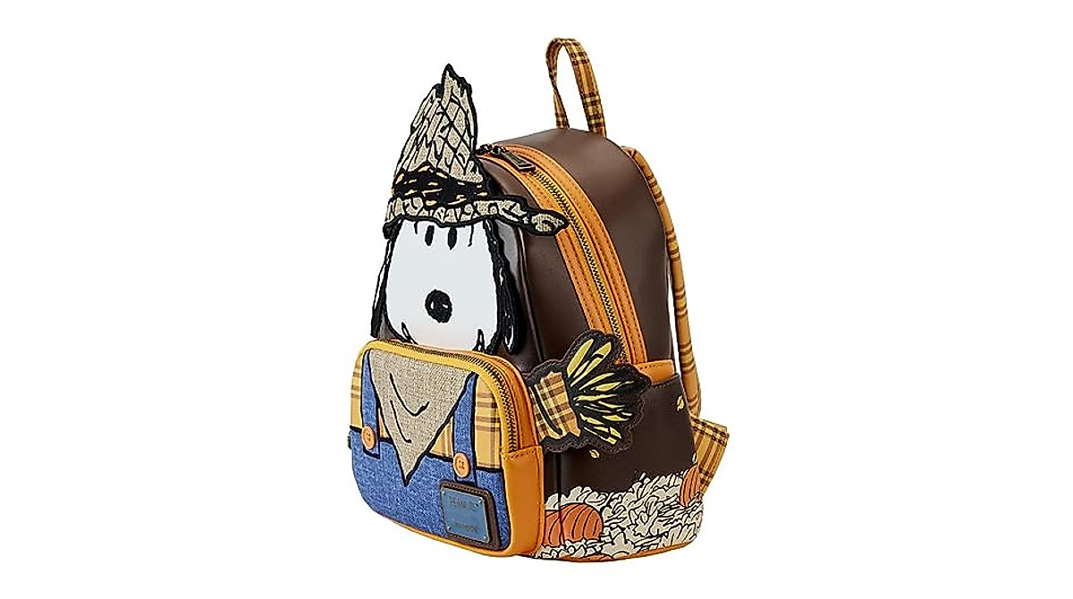 Loungefly Peanuts Snoopy Scarecrow Mini Backpack