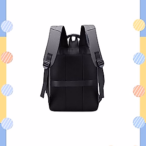 Jkzvicis 16in laptop bag,Black Backpack with USB Charging Port，Travel Laptop Bag,Backpack for Laptop,Lightweight and Waterproof, Unisex Shoulder Laptop Bag，Travel bag