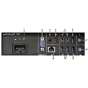 Dell Optiplex 9010 FHD 23 Inch (1920x1080) All in one Business Computer PC (Intel Quad Core i7-3770s, 8GB Ram, 2TB HDD, HDMI, VGA, Camera, WIFI, DVD-RW) Win 10 Professional (Certified Refurbished)