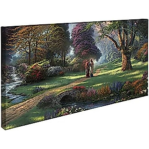 Thomas Kinkade Walk of Faith 16 x 31 Gallery Wrapped Canvas