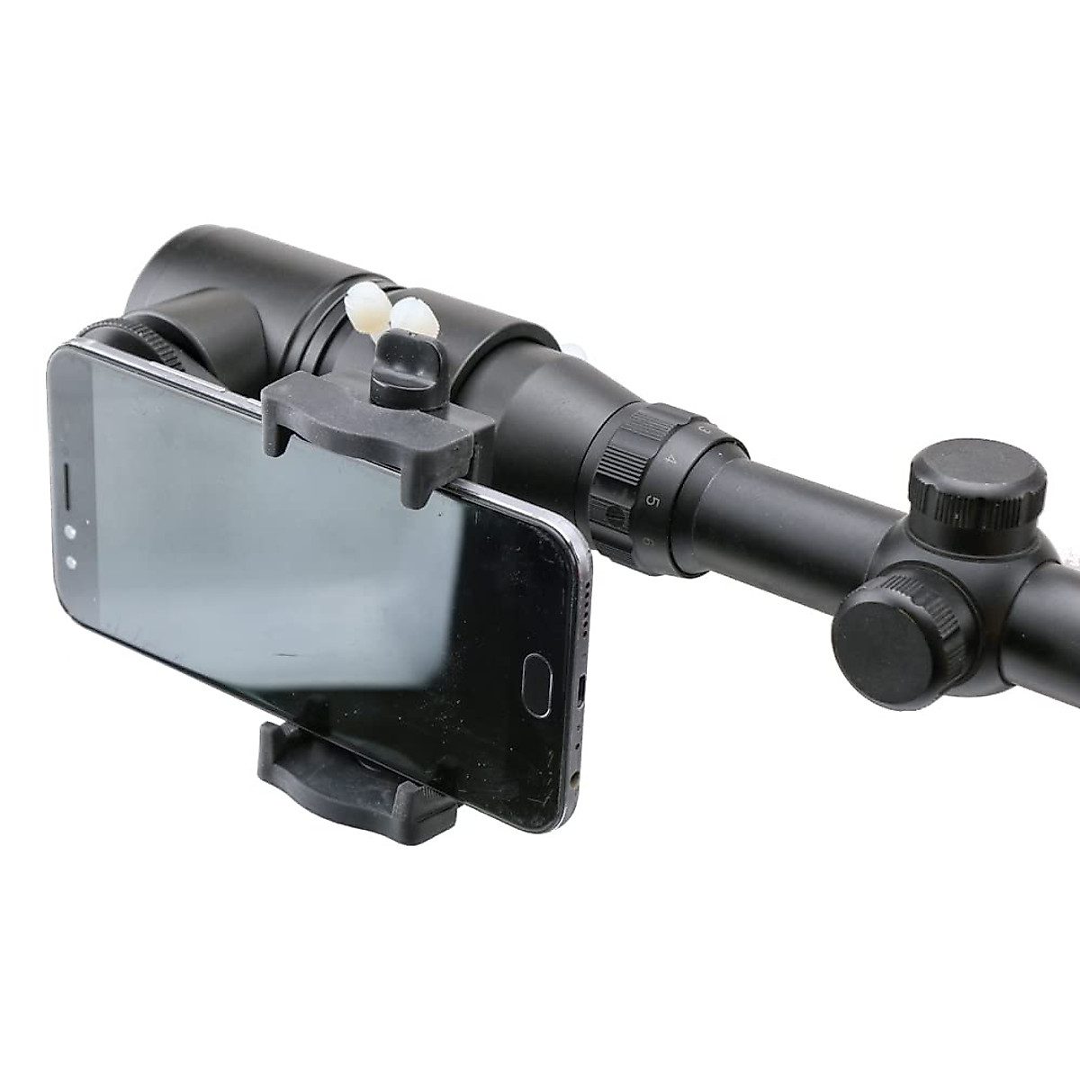 Starboosa Rifle Scope Mount Camera Adapter - Smartphone Camera Adapter for Hunting & Birding -90 Degree Angle - Dual Angles for Sighting and Aiming - Outdoor Shooting