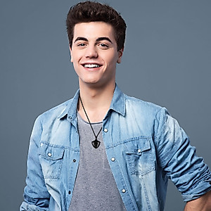 COAI Black Obsidian Shield of Faith Pendant Amulet Necklace Mens Womens