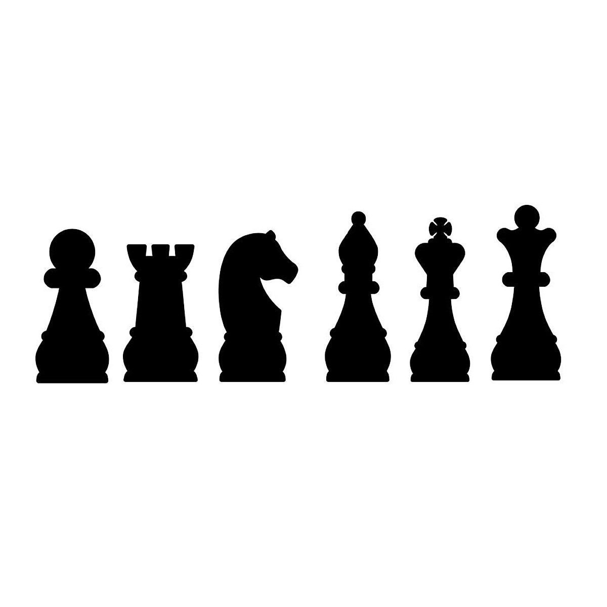 Home Find Chess Wall Decal Chess Player Chessmen Set Wall Vinyl Playroom Decor Chess Board Wall Stickers Chess Club Decor Chess Game Decal Peel and Stick for Homes 22.8 inches x 7.9 inches