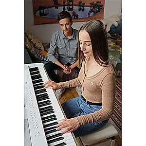 Kawai ES520 88-key Digital Piano with Speakers - White