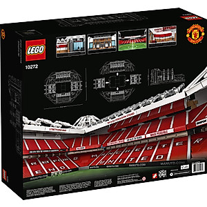 LEGO Creator Expert Old Trafford - Manchester United 10272 Building Kit for Adults and Collector Toy, New 2020 (3,898 Pieces)