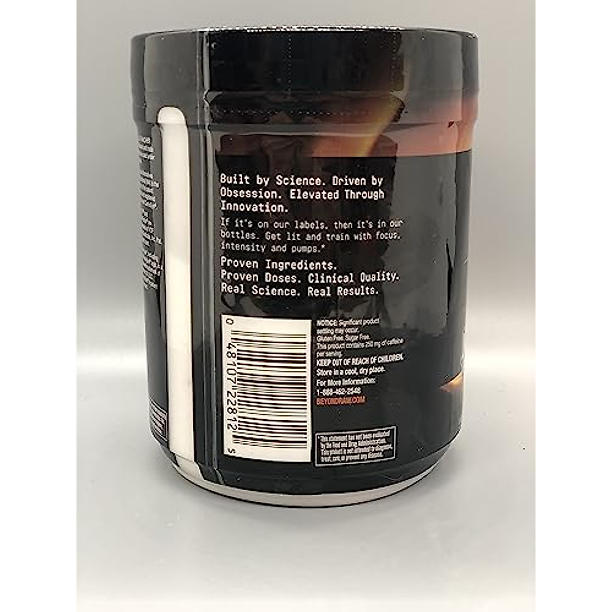 BEYOND RAW LIT | Clinically Dosed Pre-Workout Powder | Contains Caffeine, L-Citruline, and Beta-Alanine, Nitric Oxide and Preworkout Supplement | Jolly Rancher Cherry | 30 Servings