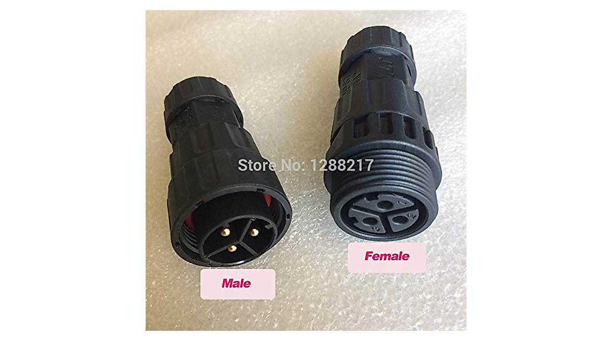 WVC Male Connector for Solar Inverters - Davitu Supplies