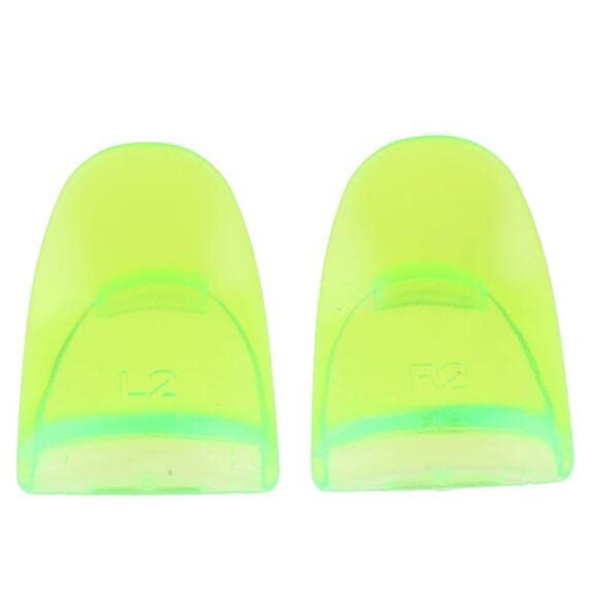 Replacement 1 Pair L2 R2 Buttons Trigger Extenders Button for PS4 Pro Playstation 4 PS4 Slim Controller (Green)