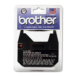 3 X Brother 1230 Correctable Ribbon for Daisy Wheel Typewriter (2 Pack)