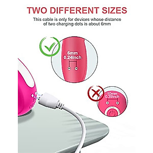 Bicmice Magnetic USB DC Charger Cable Replacement Charging Cord-(6mm/0.24in)