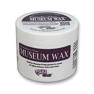 Quakehold! 66111 Museum Wax, Clear 2 Ounce & 88111 Museum Putty Neutral 2.64 Oz.