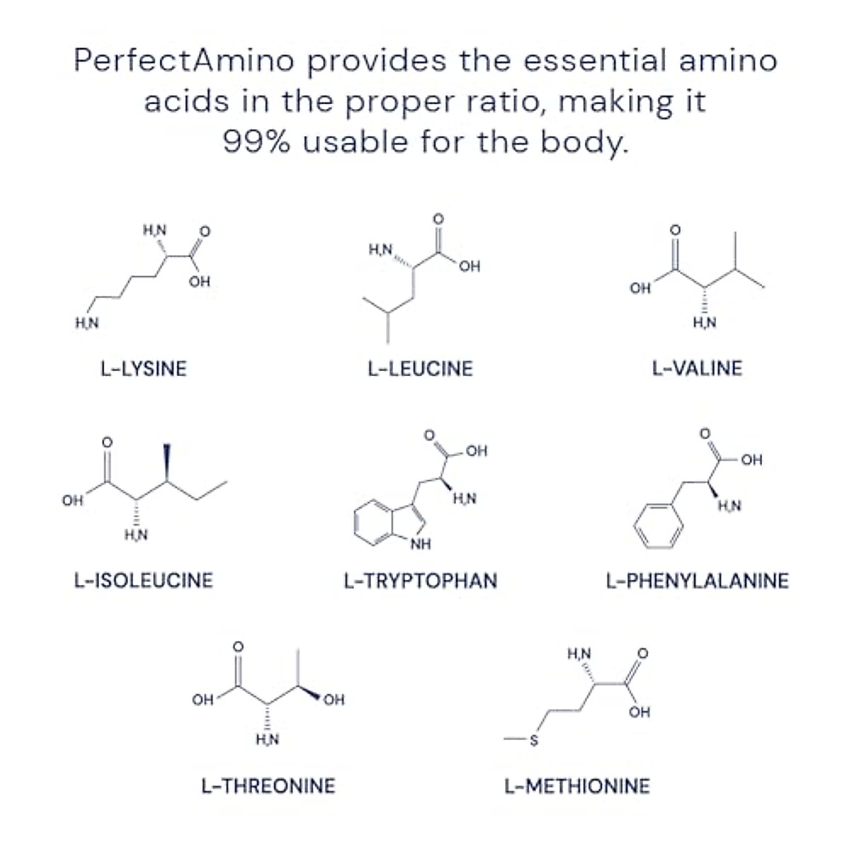 BodyHealth PerfectAmino (300 Tablets) 8 Essential Amino Acids Supplements with BCAA, Increase Muscle Recovery, Boost Energy & Stamina, 99% Utilization, Vegan Branched Chain Protein Pre/Post Workout
