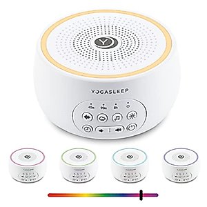 Yogasleep Dreamcenter Multi Sound White Noise Machine with Night Light, Sleep Timer, 26 Soothing Sounds for Travel, Noise Canceling for Office Privacy, Sleep Aid for Adults & Baby, Registry Gift