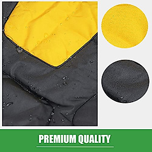 Riding Mower Seat Cover Compatible with Husqvarna,Cub Cadet,John Deere,Craftsman,Kubota, Lawn Tractor Seat Cover,Medium