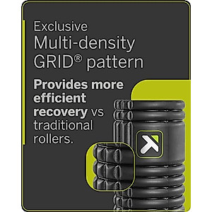 TriggerPoint 13" Multi-Density Foam Roller - Relieves Muscles, Improves Mobility