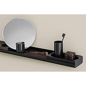 blomus MODO Square Wood Tray for Wall Shelf