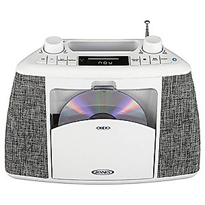JENSEN Portable Bluetooth CD Music System