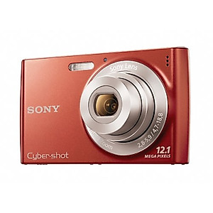 Sony Cyber-Shot DSC-W510 12.1 MP Digital Still Camera with 4x Wide-Angle Optical Zoom Lens and 2.7-inch LCD (Red)