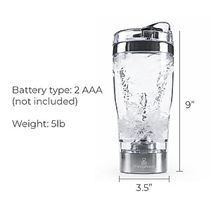 Primo Passi Portable Formula Mixer – Handheld Baby Milk Mixer for Smooth Formula Preparation – Easy to Clean, Battery Operated, Ideal for Travel & On-the-Go Use
