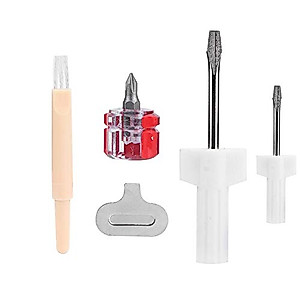 Sewing Machine Repair Kit 5Pcs/Set Sewing Screwdriver Thread Removal Tool Household Sewing Machine Repair Accessories for Sewing Machines needle Plate Repair Accessories